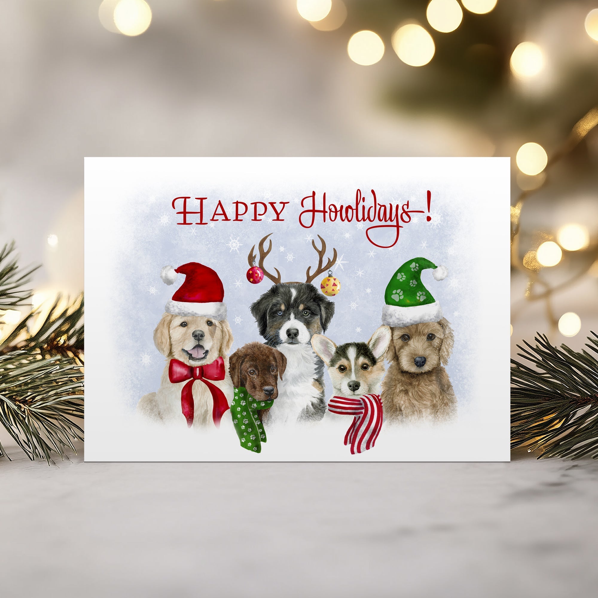 Holiday Card Collection | Animal-Inspired Festive Greeting Cards – Tiny ...