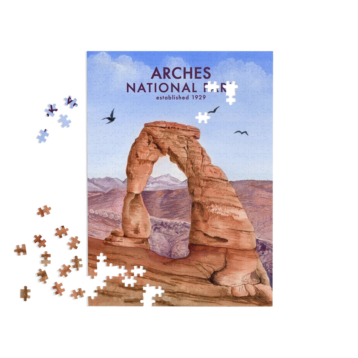 Arches National Park Puzzle | Travel Puzzle | Camping Gift – Tiny Toes ...