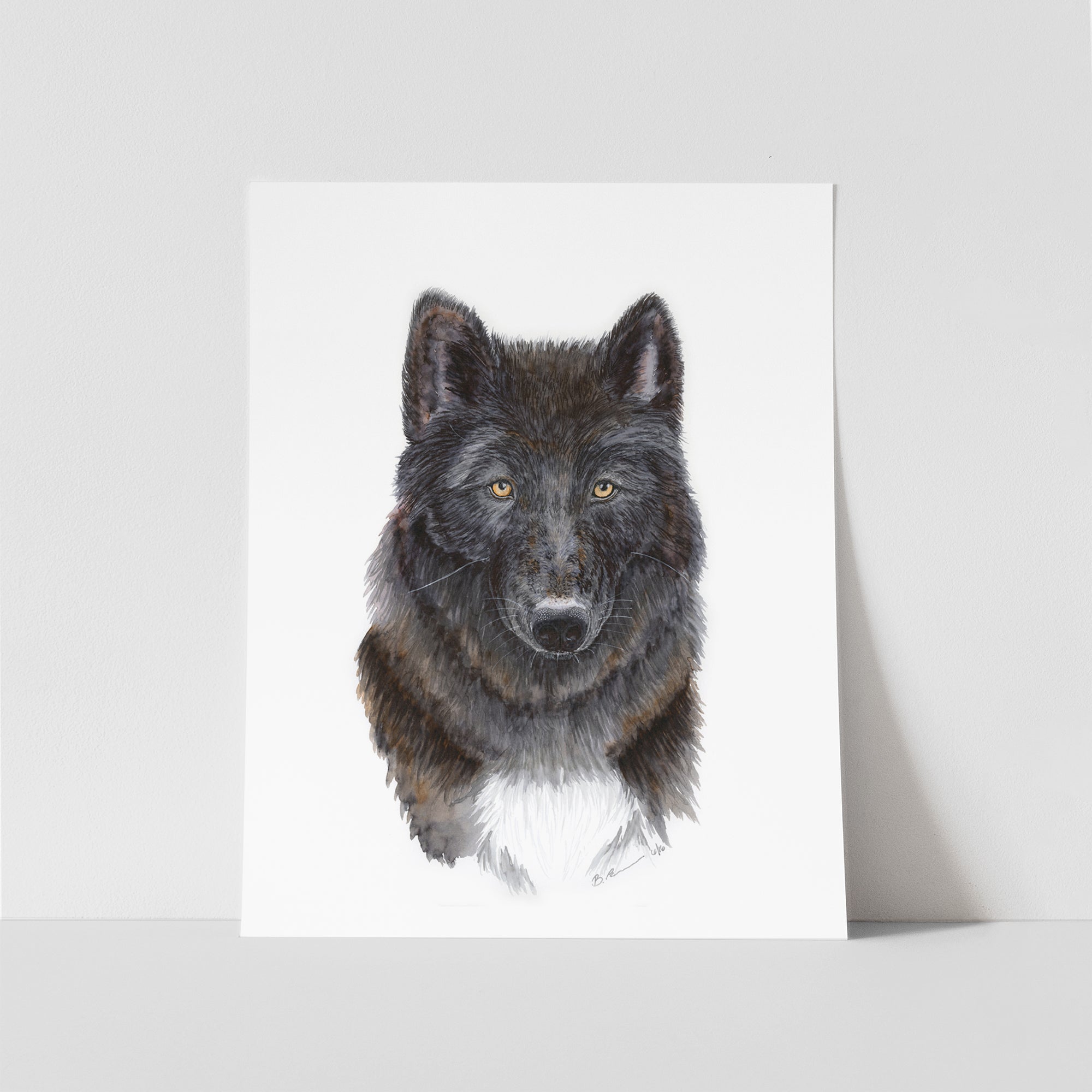 Wolf Designs Printable Stationery Kids Wolf Mask DIY Paper Mask