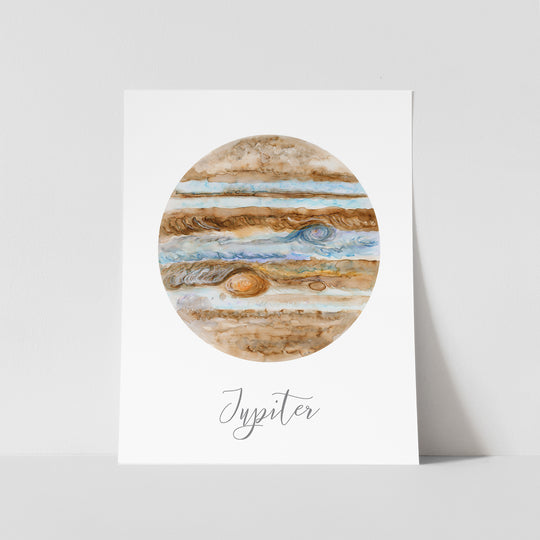 Space and Science Home Decor | Planet Nursery Art | Tiny Toes Design