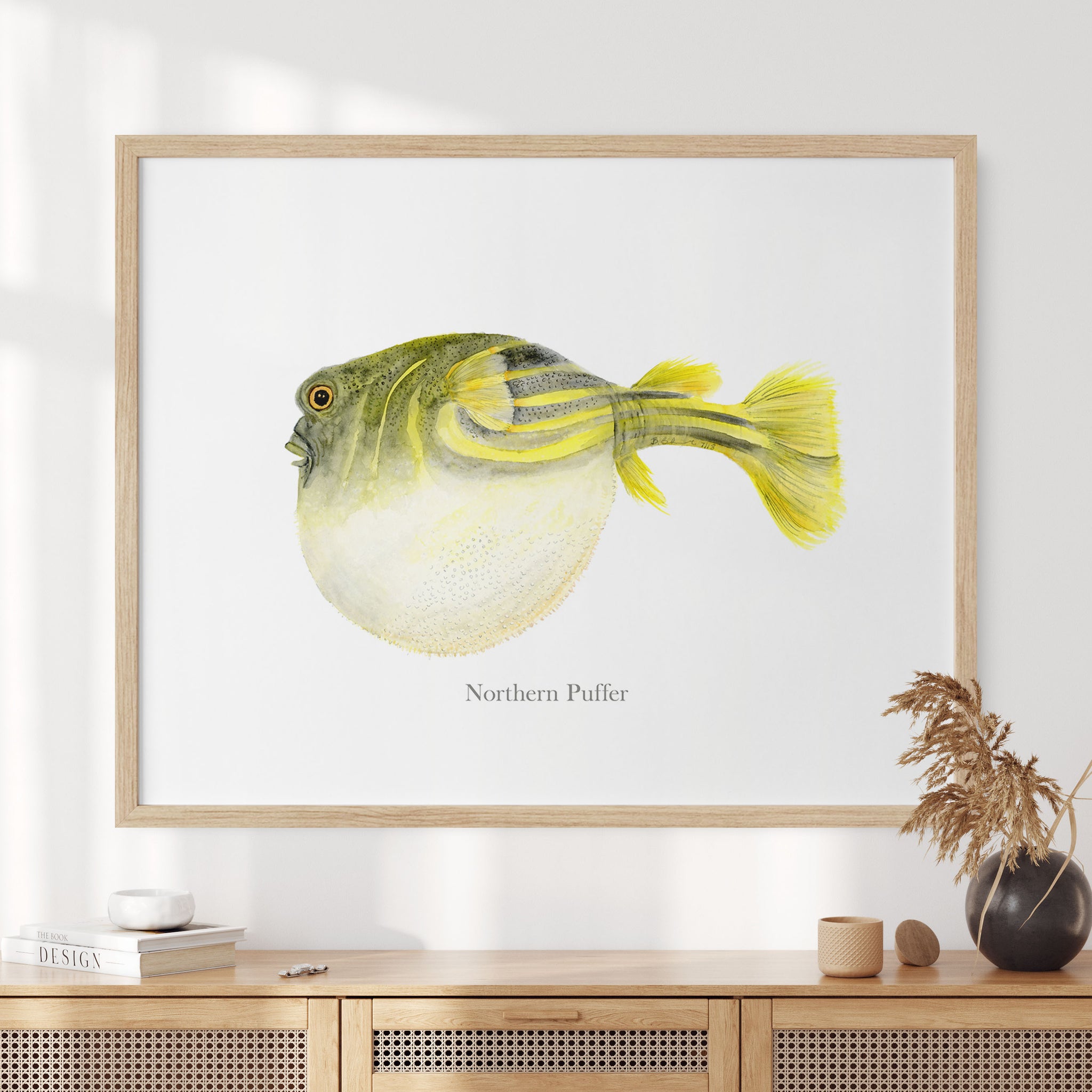 Puffer Fish Painting