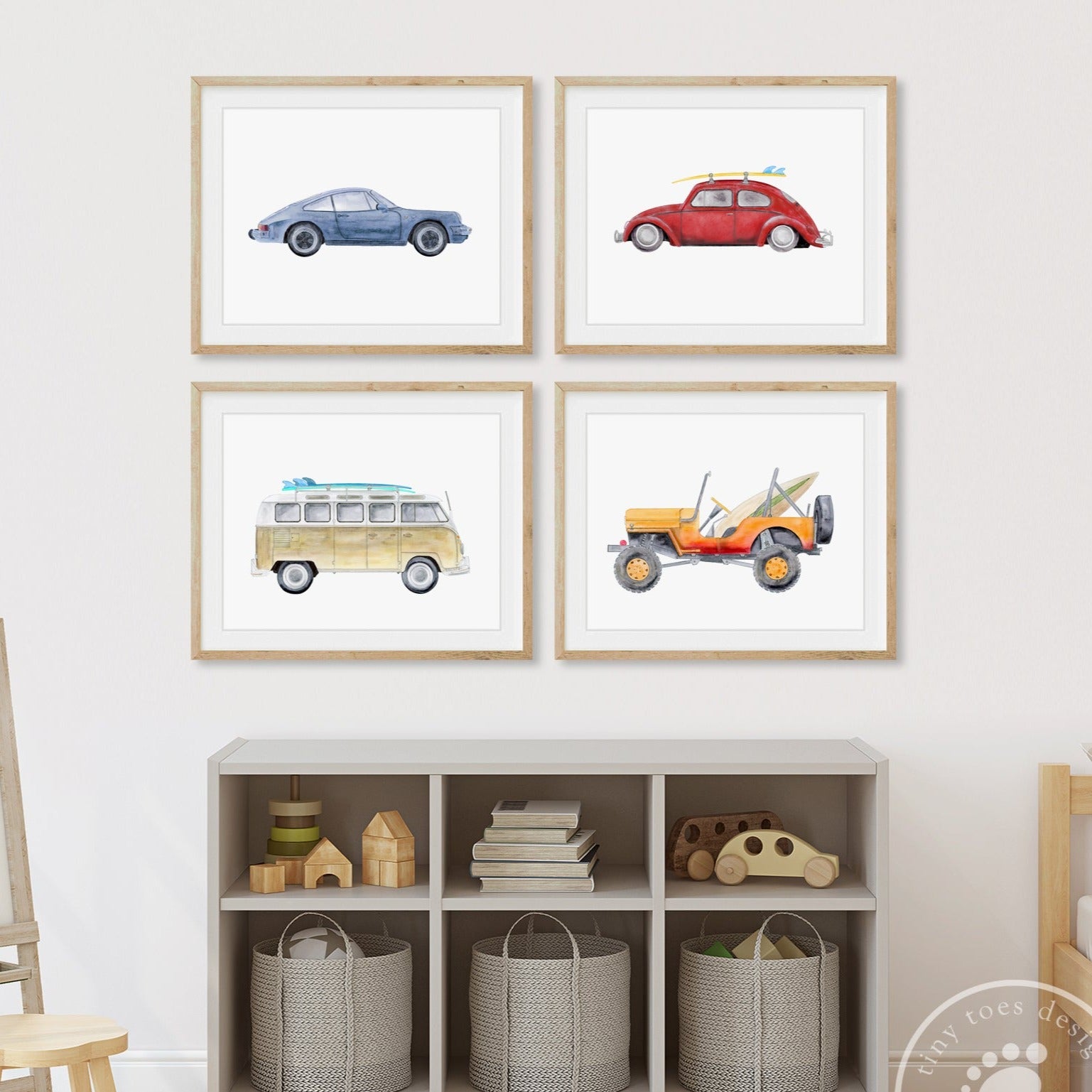 Classic Car Wall Decor